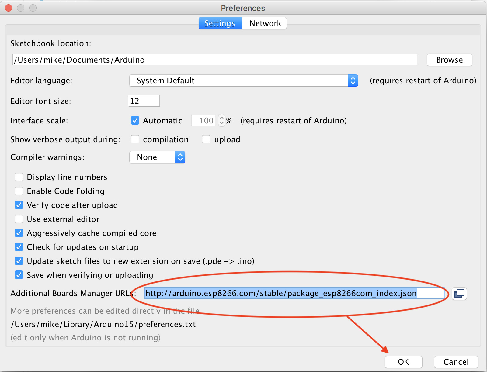 Connecting to an Arduino Feather Huzzah and Testing (step 1) – Mike ... Connecting to an Arduino Feather Huzzah and Testing (step 1) – Mike ...